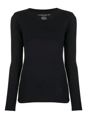 Majestic Filatures MAJESTIC FILATURES Knit Top Blue