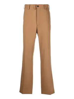 Marni Straight-leg Chino Trousers - Brown
