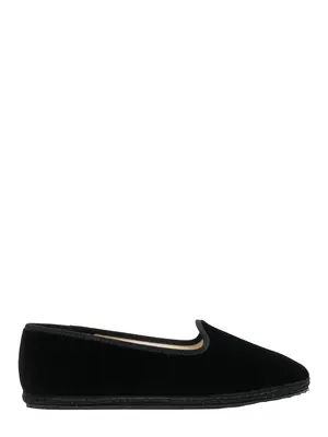 SCAROSSO Scarosso Valentina Velvet Loafers