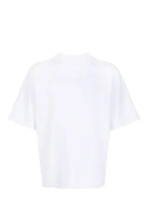 Sacai Appliqué-detail Short-sleeve T-shirt - White