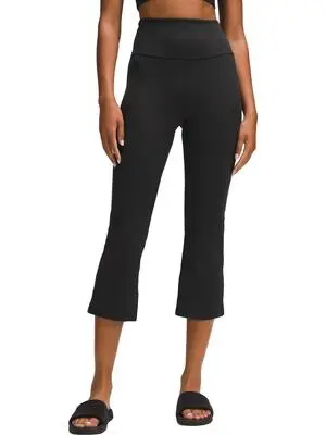 Lululemon Groove Super-high-rise Crop 23 - Black