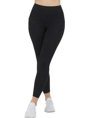 Spanx Spanxshape™ Booty Boost® Side Pocket Leggings - Very Black