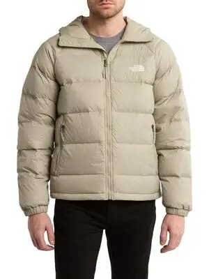 The North Face The North Face Hydrenalite 600 Fill Power Down Hooded Jacket Clay Grey