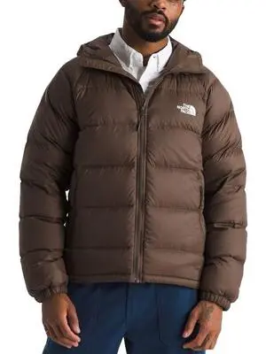 The North Face The North Face Hydrenalite 600 Fill Power Down Hooded Jacket Smokey Brown