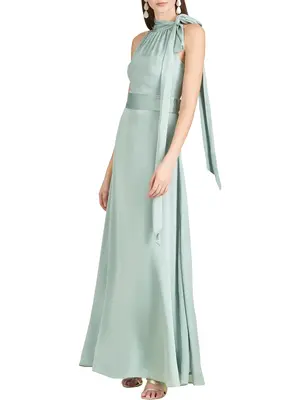 Sachin & Babi Sachin & Babi Kayla Halter Gown Jade
