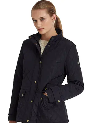 Ralph Lauren Ralph Lauren Diamond-Quilted Jacket Dark Navy