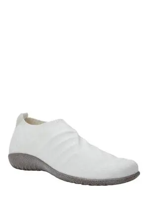 Naot Okahu Sneaker - White/silver Knit
