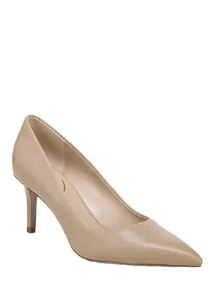 Sam Edelman Sam Edelman Vienna Pointed Toe Pumps Soft Beige