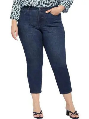 NYDJ Piper Ankle Relaxed Straight Leg Jeans - Mesquite