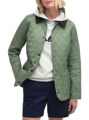 Barbour Barbour Annandale Diamond-Quilted Jacket Bay Leaf