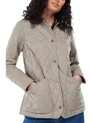 Barbour Barbour Annandale Diamond-Quilted Jacket Doeskin