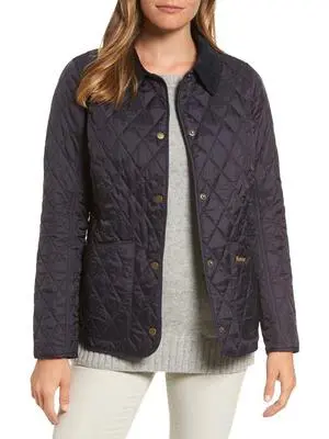Barbour Barbour Annandale Diamond-Quilted Jacket Navy
