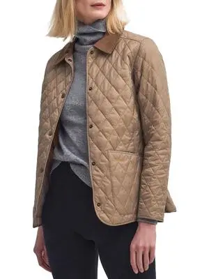Barbour Barbour Annandale Diamond-Quilted Jacket Sand Dune