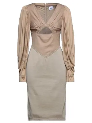 Burberry Midi Dress - Beige