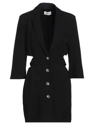 VICOLO Mini Blazer Dress Black