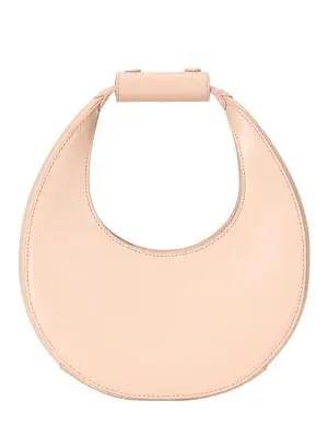 Staud Mini Moon Leather Bag - Blush