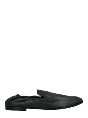 Dolce & Gabbana Dark Calfskin Loafers - Green