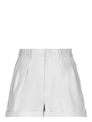 Isabel Marant ISABEL MARANT Lambskin Shorts Light Grey