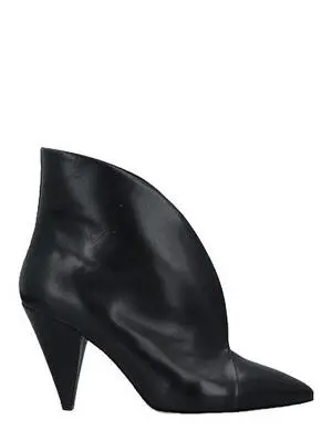 Isabel Marant Ankle Boots In Calfskin - Black