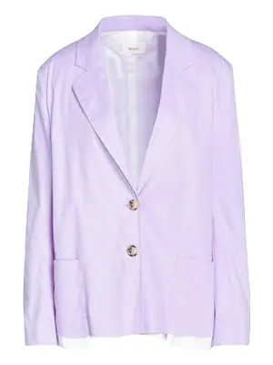 VICOLO VICOLO Single-Breasted Blazer Purple