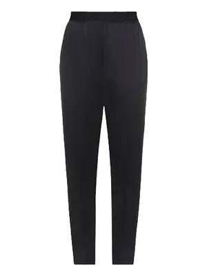 MAISON MARGIELA High-waisted Tapered Leg Pants - Black