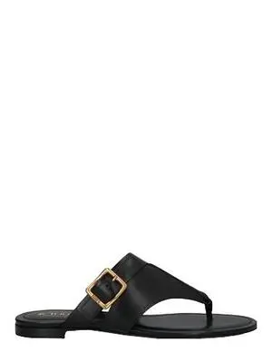 TOD'S Thong Sandals Black