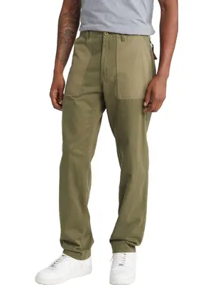 Alpha Industries Alpha Industries Fatigue Cotton Straight Pants Dark Olive