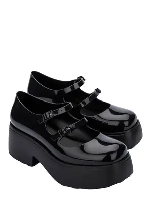 Melissa Farah Platform Mary Jane - Black