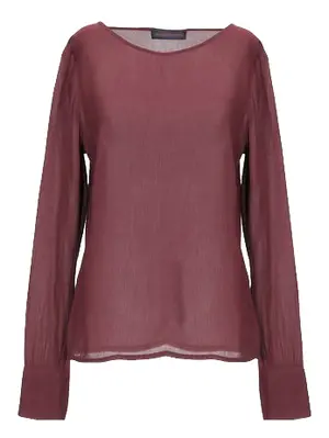 TRUSSARDI Woven Top - Red