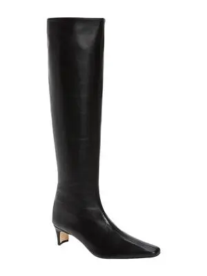Staud Wally Knee High Boots - Black