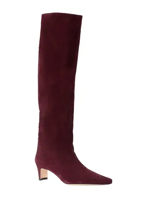 Staud STAUD Wally Knee High Boots Plum