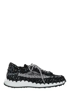 Valentino Garavani Textile Fiber Sneakers - Black