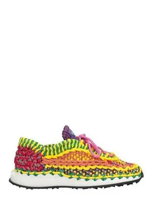 Valentino Garavani Textile Fiber Sneakers - Yellow