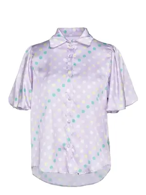 TOY G. Polka-dot Shirt - Purple