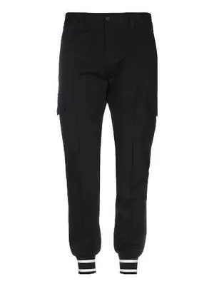 Dolce & Gabbana Gabardine Tapered Trousers - Black