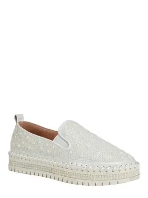 AZALEA WANG AZALEA WANG Rhinestone Sneakers White