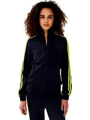Splits59 Fox Techflex Track Jacket Indigo/chartreuse