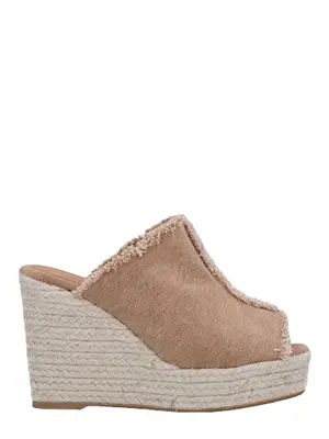 CastaÑer Espadrilles With Wedge Heel Beige