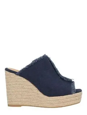 CastaÑer Espadrilles With Wedge Heel Blue