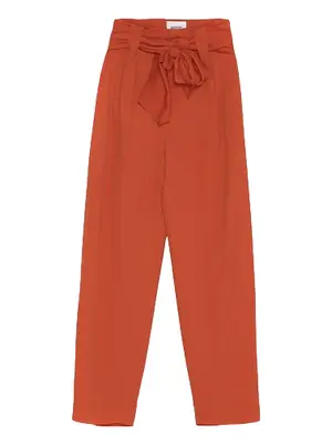 DONDUP Tapered Pants - Red