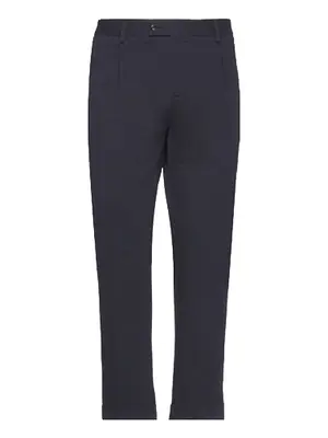DANIELE ALESSANDRINI Tapered Cropped Casual Pants Blue