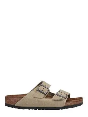BIRKENSTOCK Sandals In Leather - Sage Green