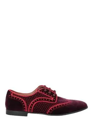 POLLINI Lace-up Textile Shoes - Purple
