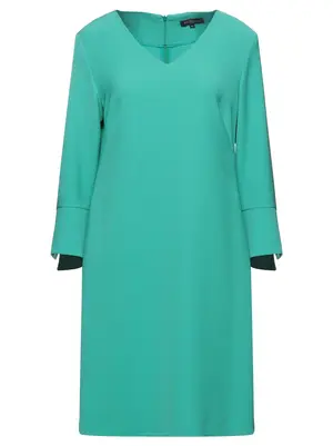 Antonelli Firenze ANTONELLI Mini Flared Dress Green