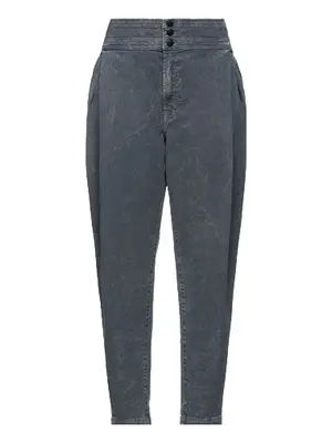 J Brand High-waisted Tapered Jeans - Grey