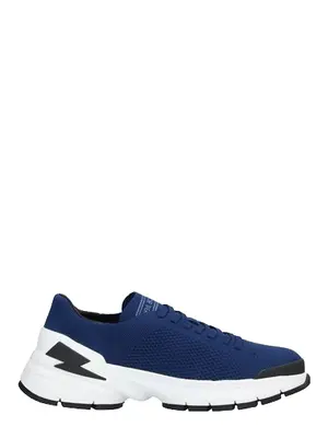 Neil Barrett Textile Fiber Sneakers - Blue