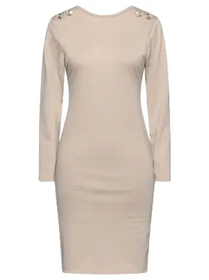 ODI ET AMO ODI ET AMO Mini Bodycon Dress Beige