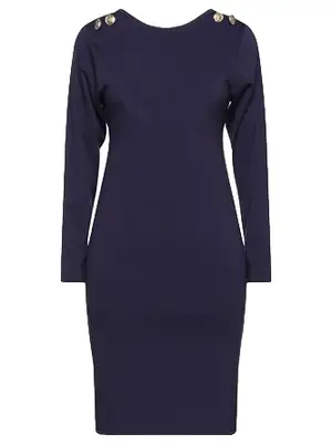 ODI ET AMO ODI ET AMO Mini Bodycon Dress Purple
