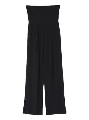 MANILA GRACE MANILA GRACE Wide-Leg Pants Black