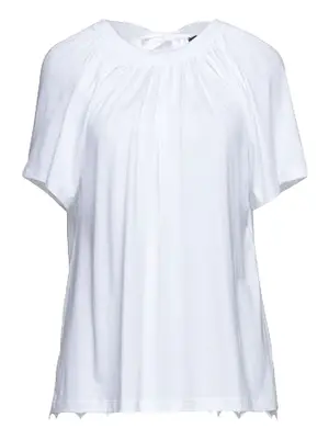 SEVENTY VENEZIA Solid Top With Tie Fastening - White